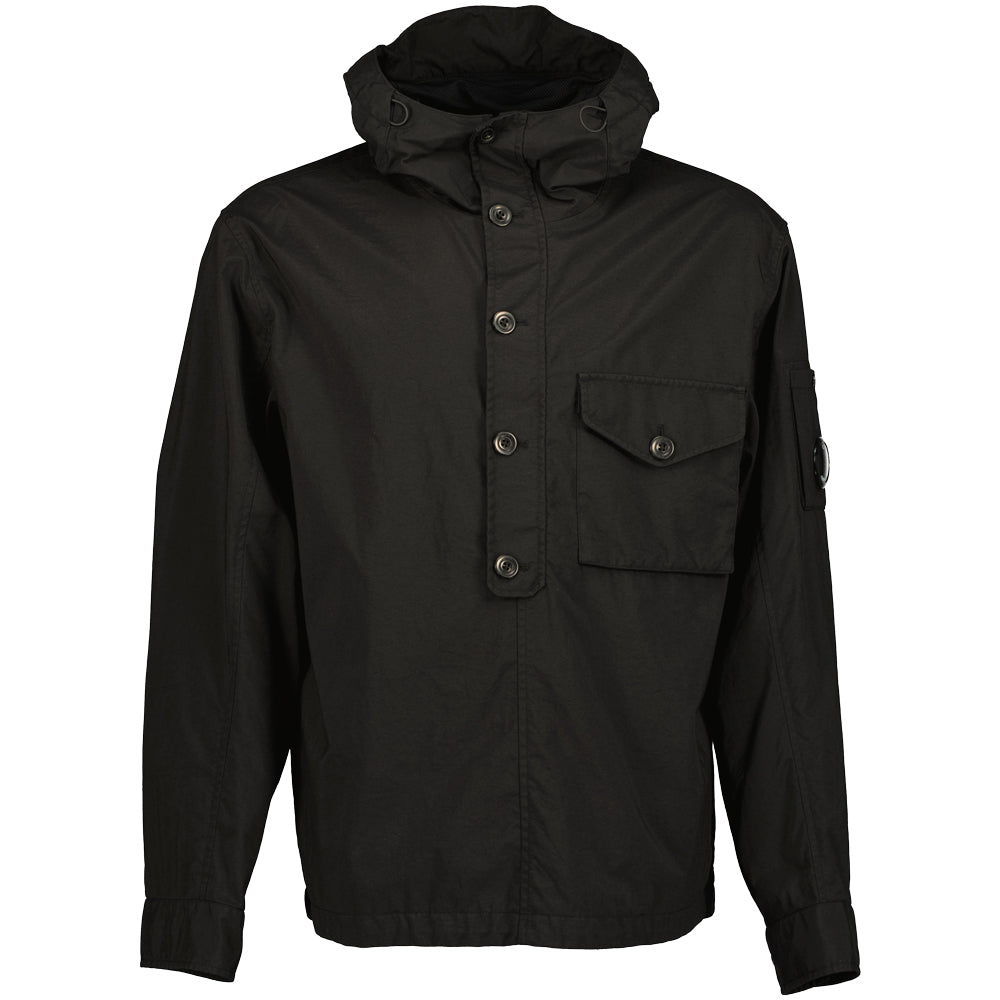 C.P. Company | Taylon P Hooded Lens Overshirt Jacket - Black