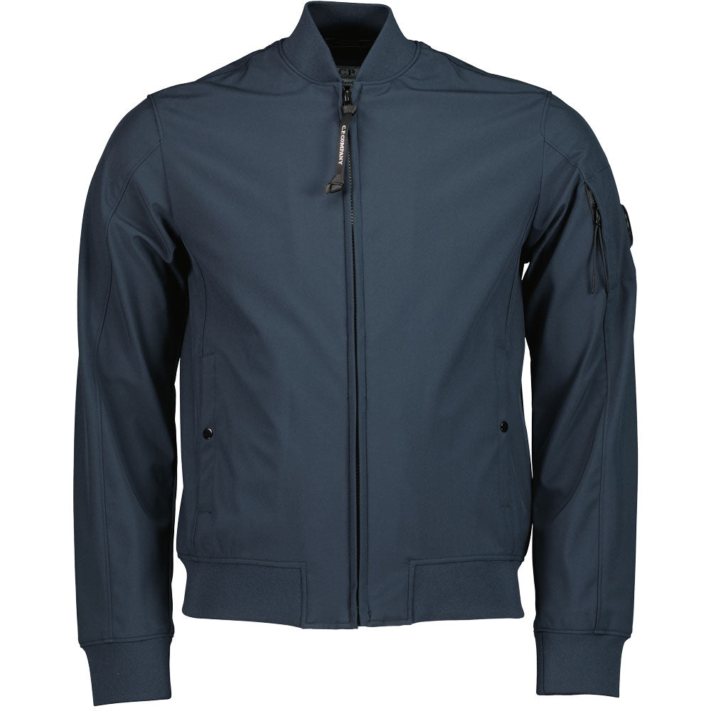 C.P. Company UnderSixteen | C.P. Company Junior Soft Shell Lens Jacket - Total Eclipse