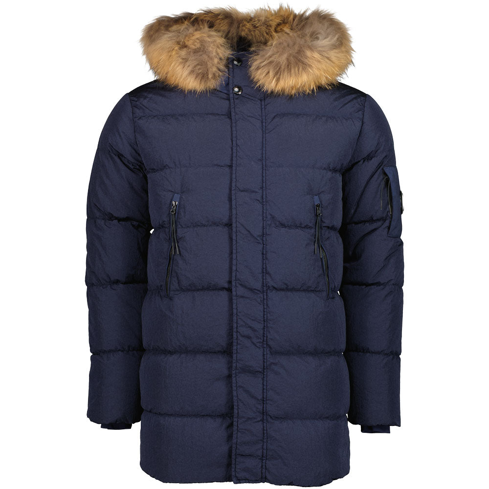 C.P. Company UnderSixteen | C.P. Junior M.T.t.N. Lens Goggle Hooded Jacket - Total Eclipse