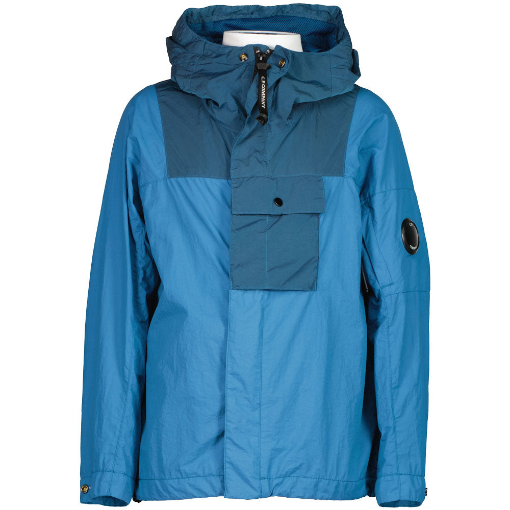 C.P. Company UnderSixteen | C.P. Junior Taylon L Lens Jacket - Lyons Blue