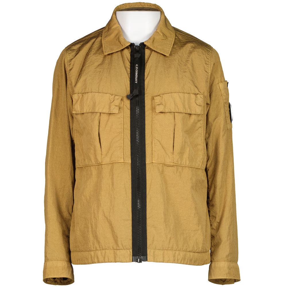 C.P. Company UnderSixteen | Junior M.T.t.N. Lens Overshirt Jacket - Bistre