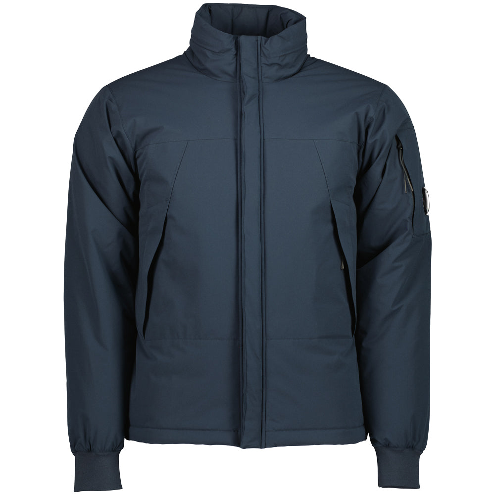 C.P. Company | Pro-Tek Concealed Hood Padded Lens Jacket - Total Eclipse