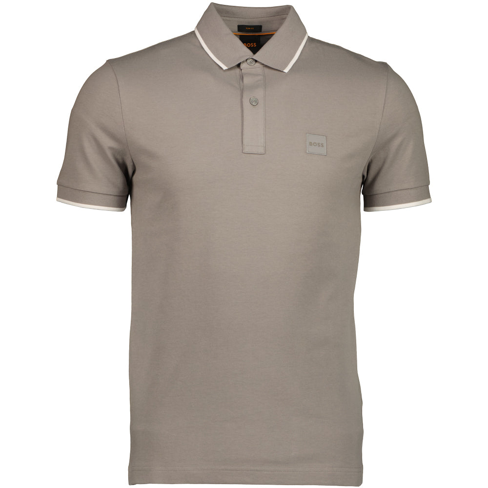 Hugo Boss | Passertip Logo Patch Polo Shirt - Grey