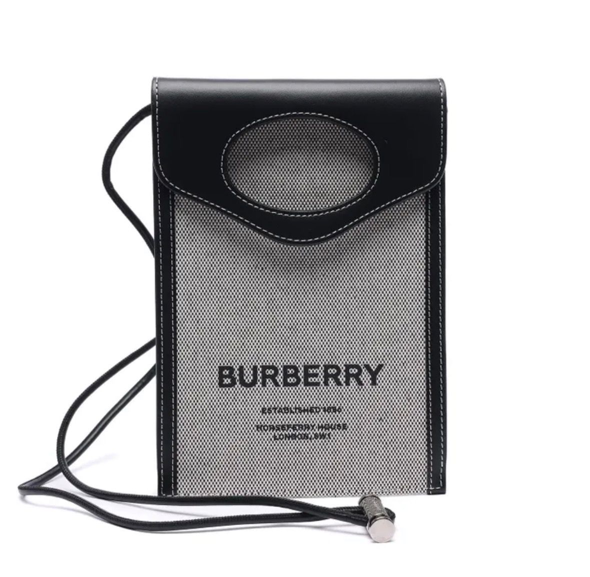 Burberry | Mini Pocket Phone Pouch - Grey/Black