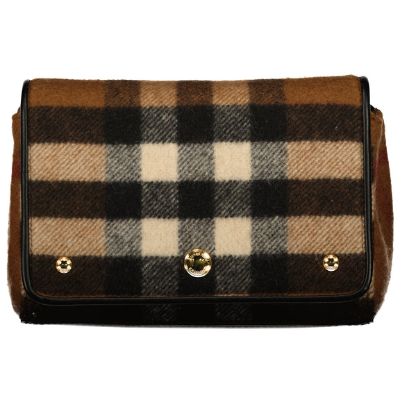 Small Check Cashmere Crossbody Bag– Casual Basement