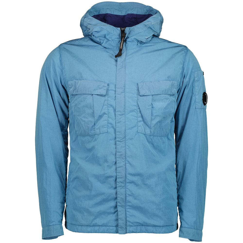 C.P. Company UnderSixteen | Junior Chrome-R Lens Jacket - Blue Heaven