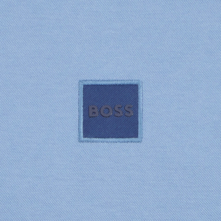 Hugo Boss | Hugo Boss Logo Patch Polo Shirt - Light Blue