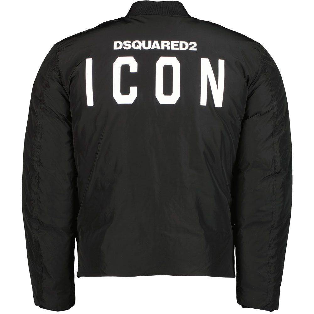 DSquared2 | DSquared2 Junior Padded 'ICON' Bomber Jacket - Black